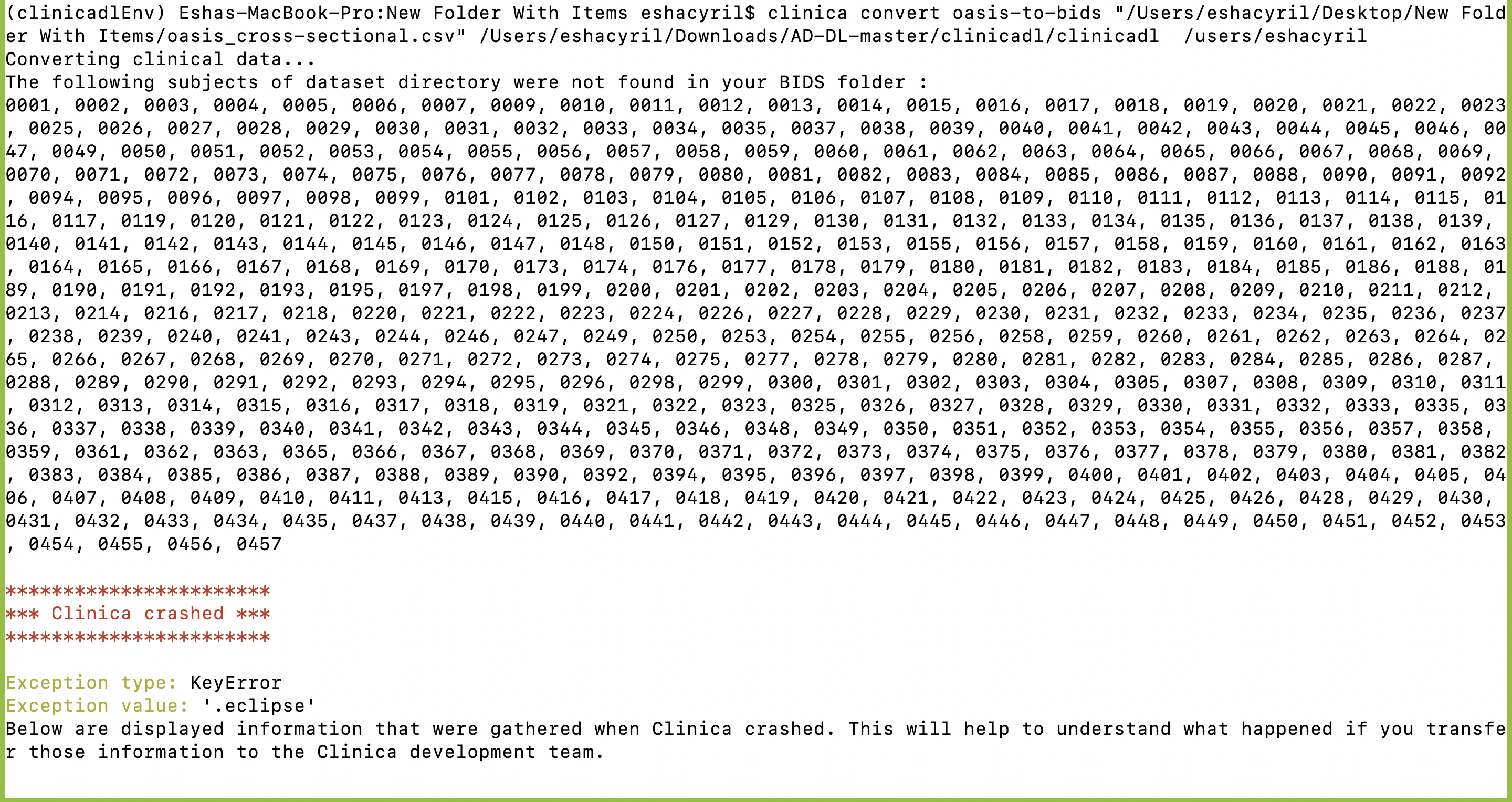 Error · Issue #96 · aramis-lab/clinicadl · GitHub