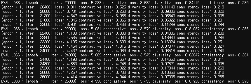 [Wav2Vec2.0] Diversity Loss if quite Different in Train and Eval set ...