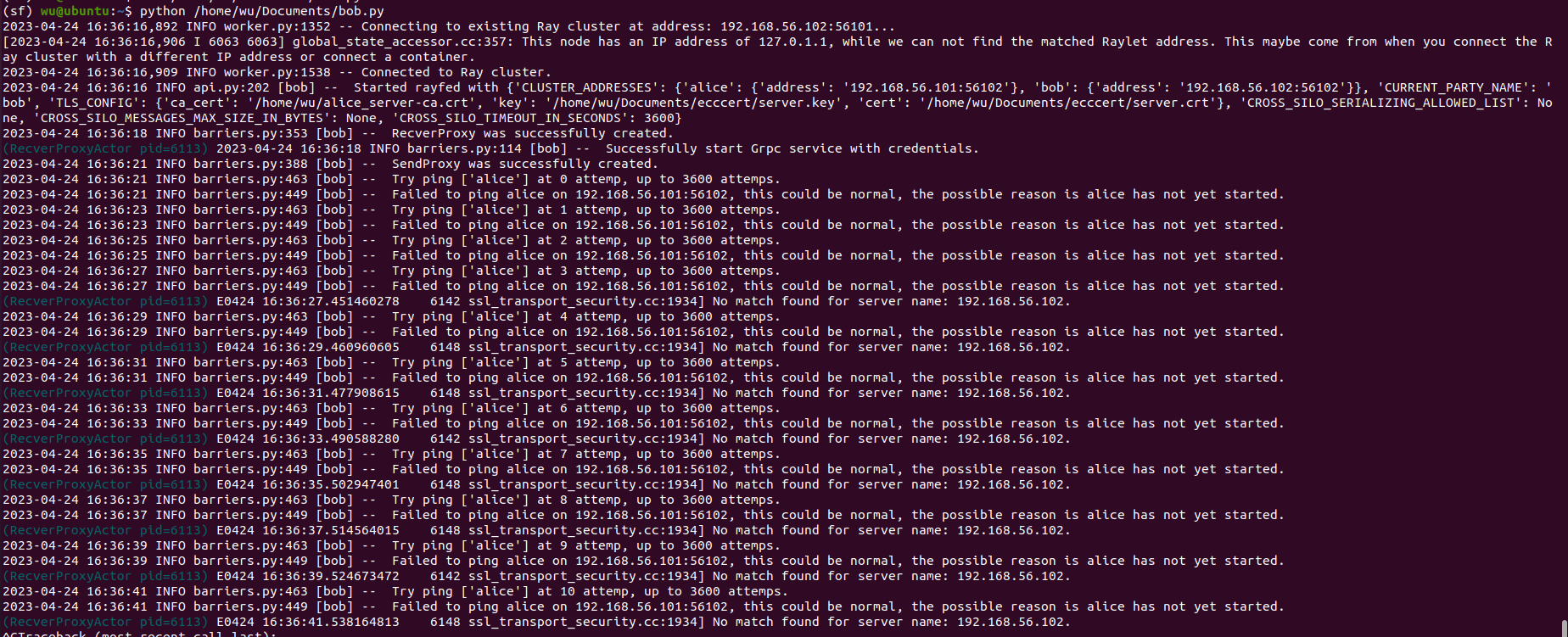 采用TLS之后，联邦两方无法连接 · Issue #469 · secretflow/secretflow · GitHub