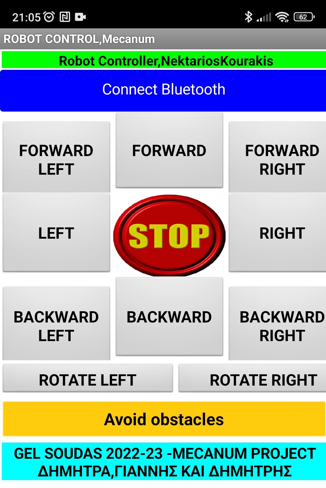 GitHub - nektarios25ma/Mecanum-car-robot
