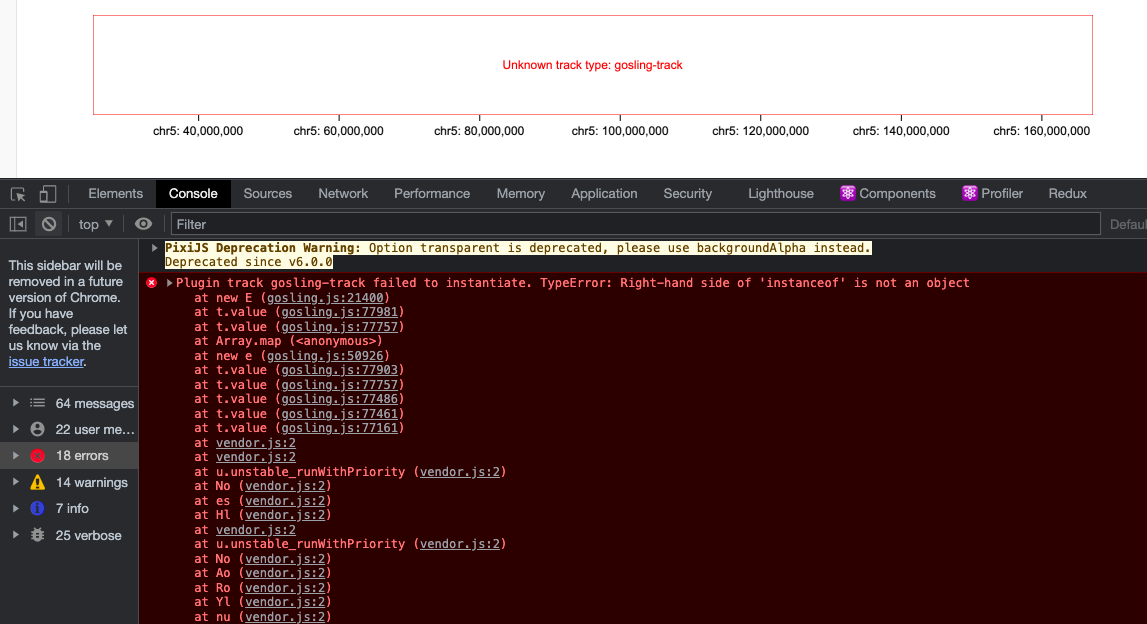 How do i use gosling.js in a react Application using JSON dataset ? · Issue #534 · gosling-lang ...