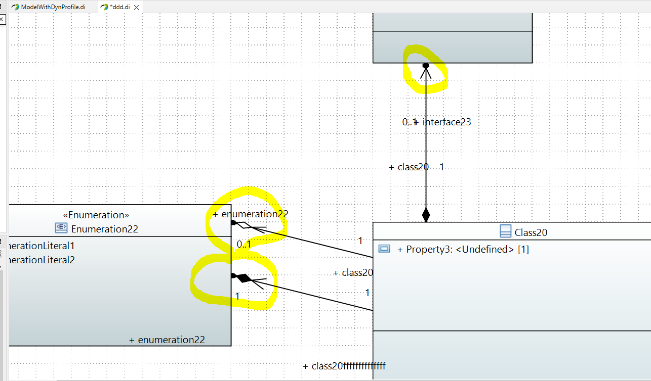 Add a new DotArrow, DotDiamonArrow, DotFillDiamonArrow ArrowStyles for edges · Issue #1468 ...