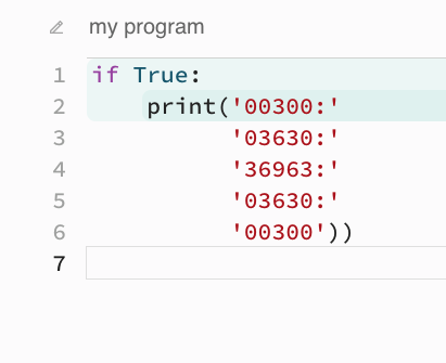 Code structure highlighting: adjacent strings across multiple lines only highlights the first ...