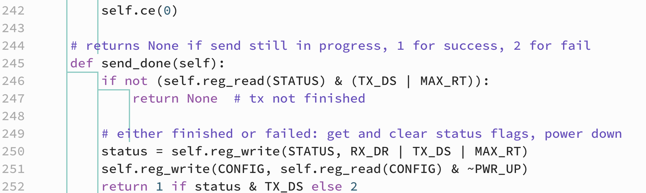 [Code structure] Comments break syntax tree analysis · Issue #208 · microbit-foundation/python ...