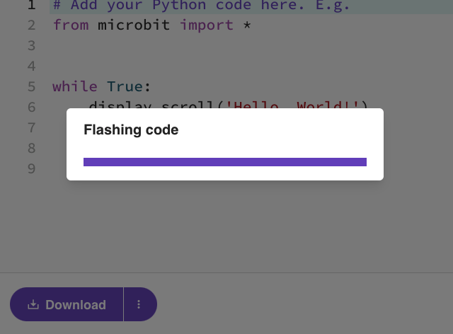 Hiding browser tab during flash can leave flash progress modal up · Issue #223 · microbit ...