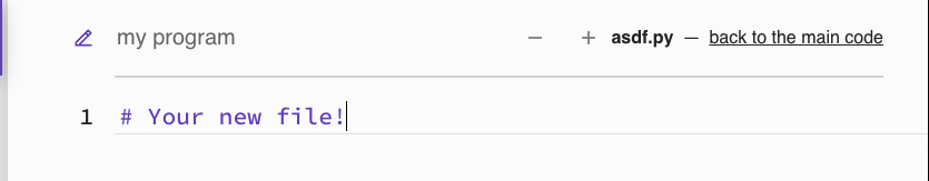 Fix Top Bar Order When Viewing Non Main File · Issue 406 · Microbit Foundation Python Editor V3