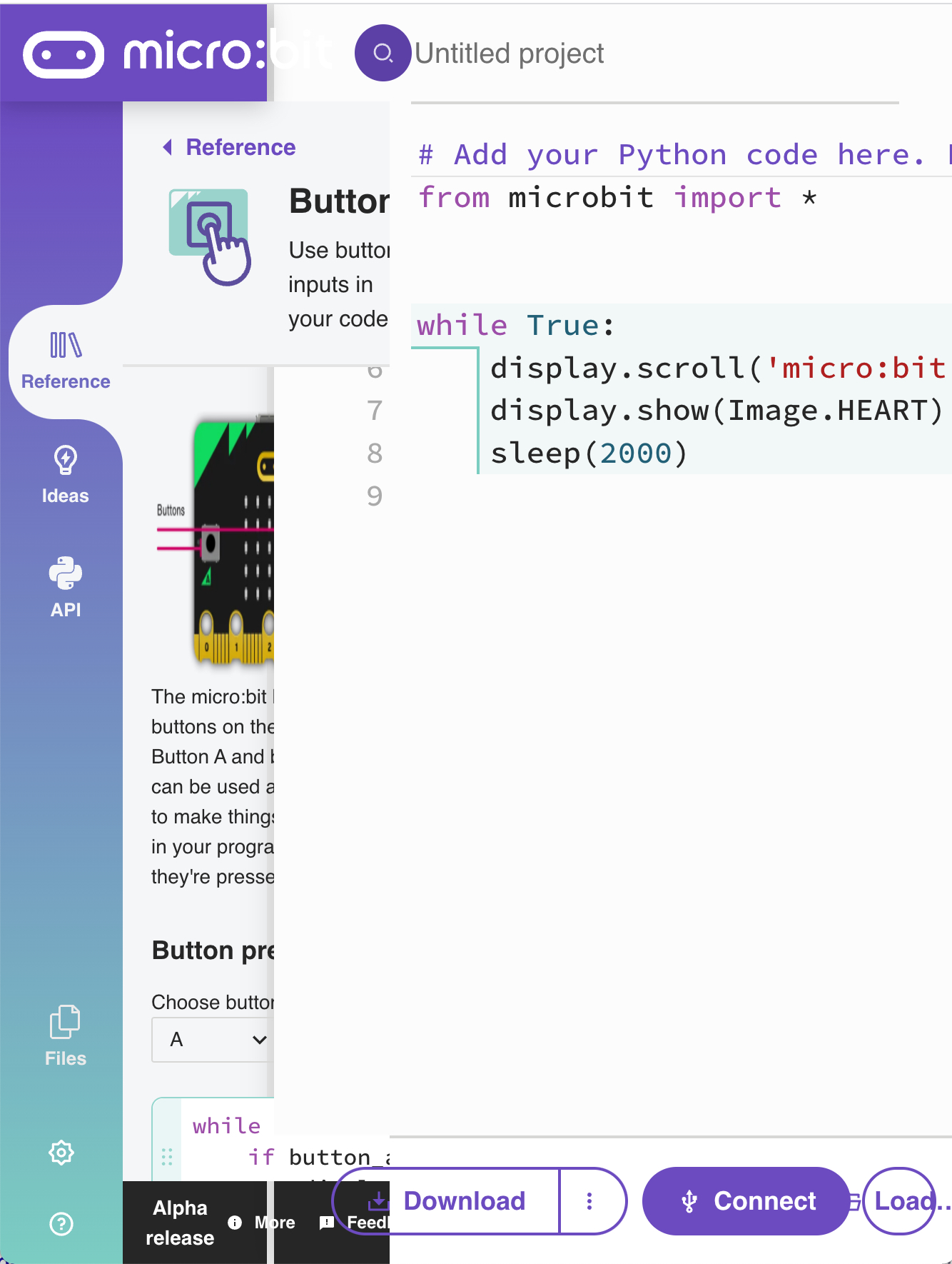 Sidebar In A Bad State · Issue 638 · Microbit Foundationpython Editor V3 · Github 