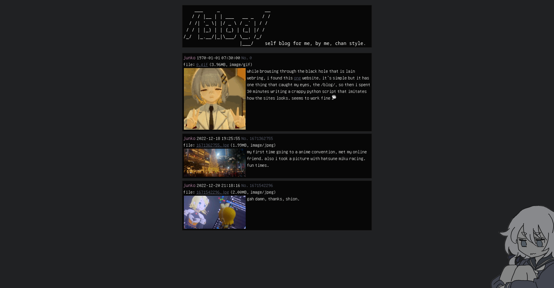 GitHub - xjunko/home: The public portion of the source code for https://junko.konno.tk/