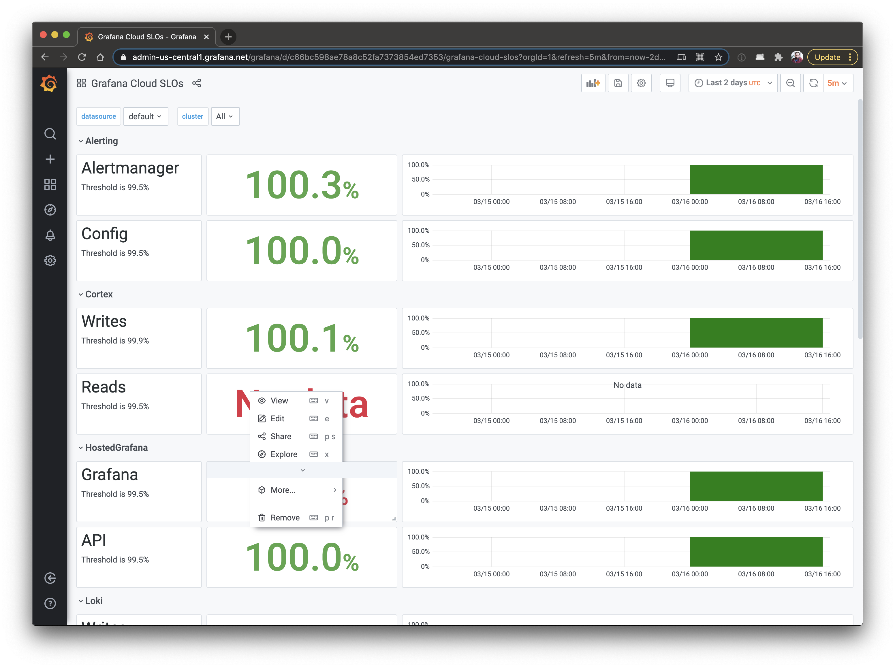 Panel title bar interferes with other panel menu. · Issue #32038 ...