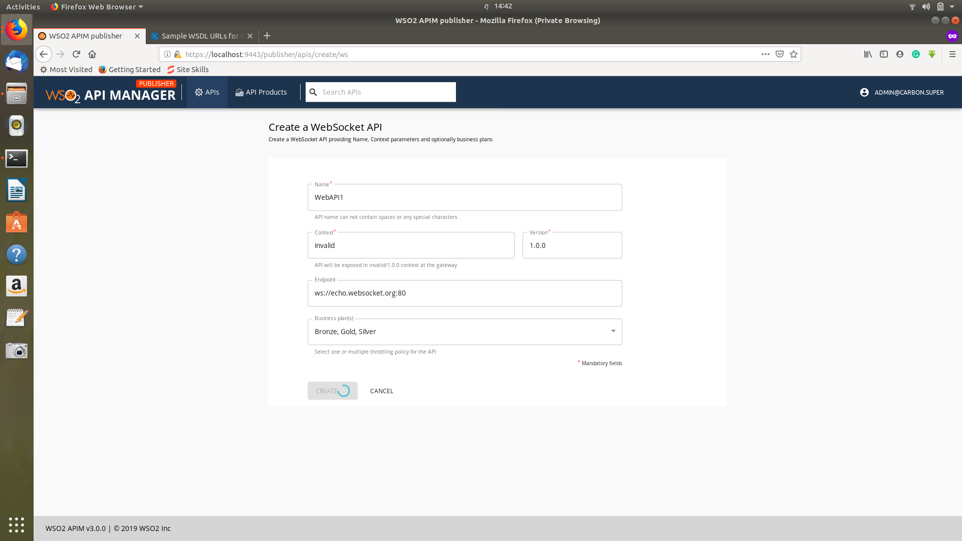 WebSocket API isn't creating even after entering a valid WSDL url · Issue #6068 · wso2/product ...