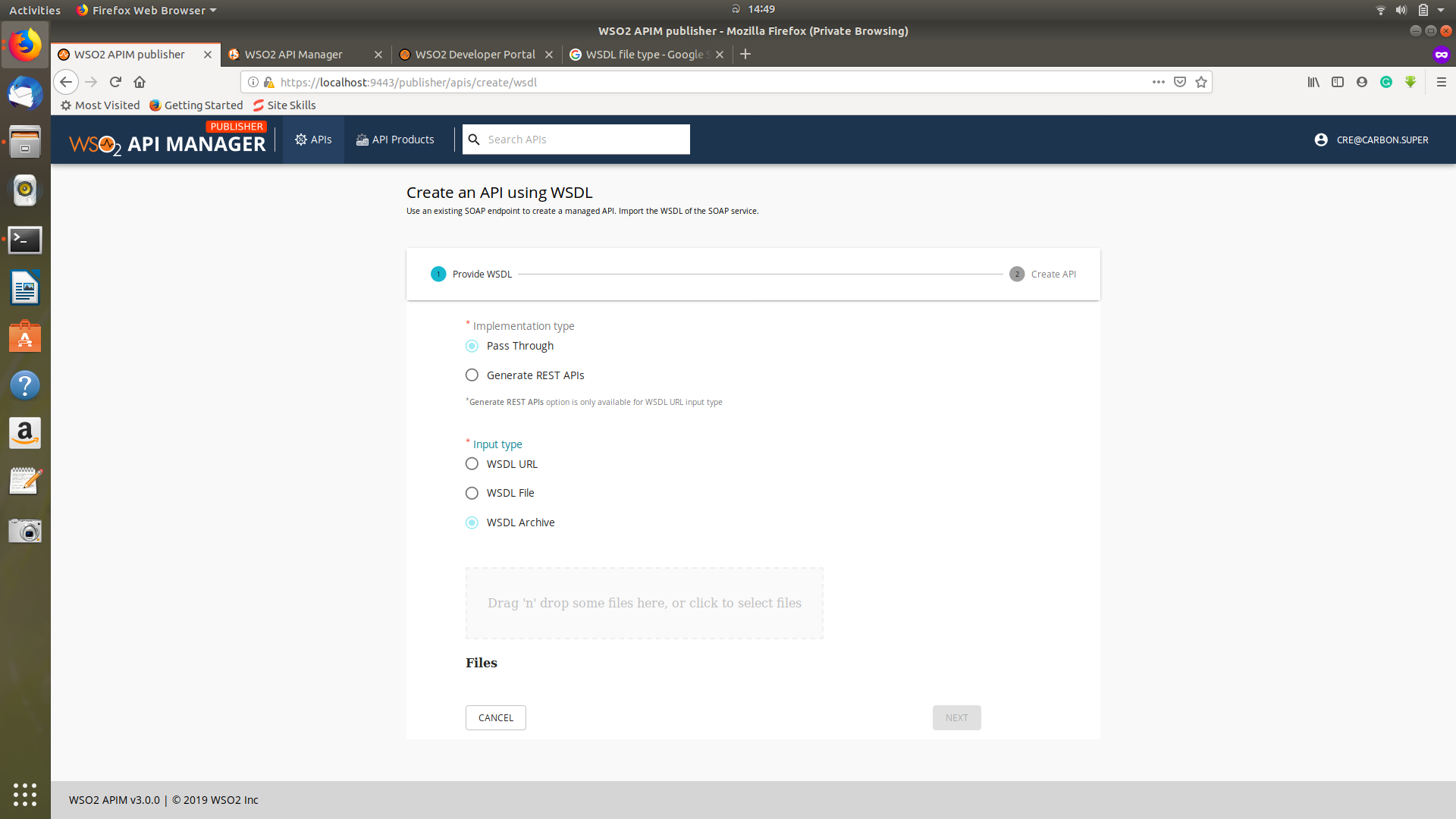 Can not upload a WSDL archive file · Issue #6118 · wso2/product-apim · GitHub