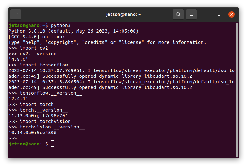 Opencv Version · Issue 41 · Qengineeringjetson Nano Ubuntu 20 Image 3701