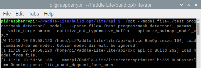 opt tool - Only version 0 is supported · Issue #4763 · PaddlePaddle/Paddle-Lite · GitHub
