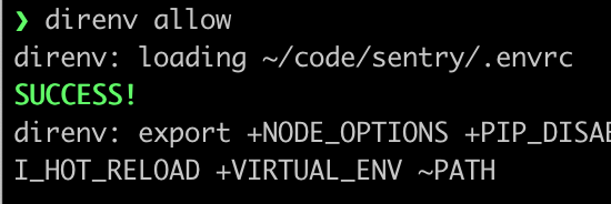 direnv usability improvements · Issue #25578 · getsentry/sentry · GitHub