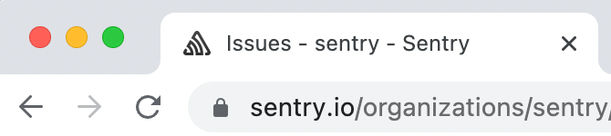 macOS dark mode favicon not displaying · Issue #41699 · getsentry/sentry · GitHub