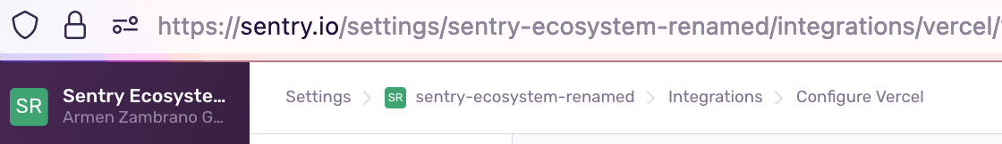Automated Vercel integration broken due to incorrect url · Issue #43733 · getsentry/sentry · GitHub
