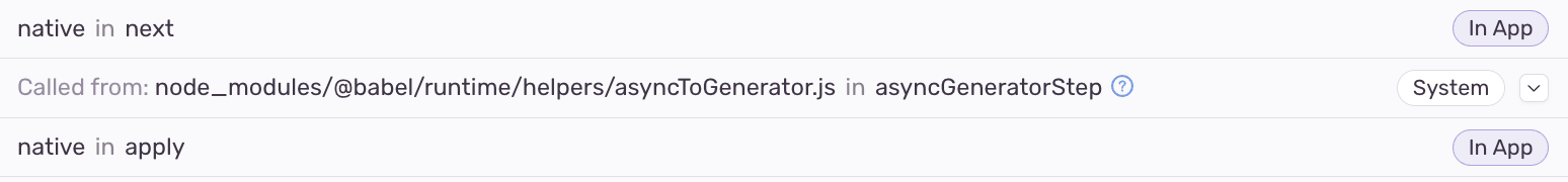 Grouping[React Native]: Do not include `native` as In-App · Issue #51072 · getsentry/sentry · GitHub