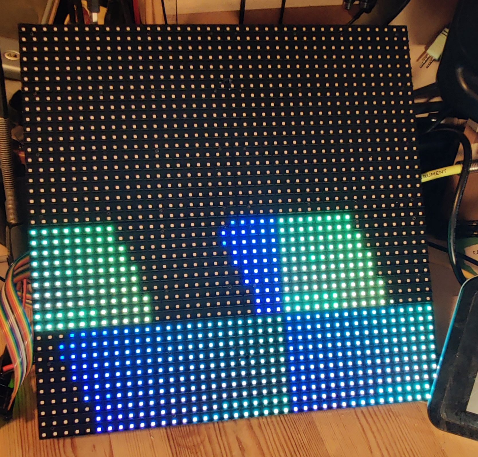 Rpi 3a+ Adafruit Hat + Outdoor 40x40 ABC panel · Issue #1228 · hzeller ...