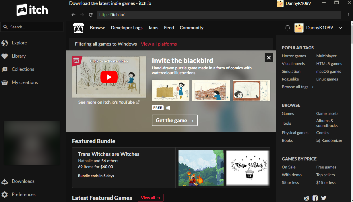[Itch.io] Playnite can not detect itch.io app installed via scoop · Issue #261 · JosefNemec ...
