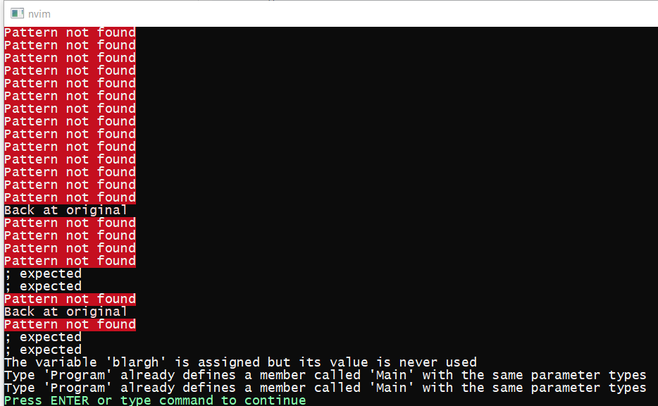Server doesn't seem to be responding in windows with neovim · Issue #443 · OmniSharp/omnisharp ...