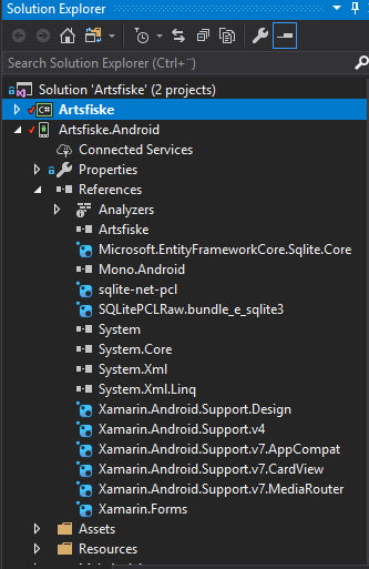 [Android] Previewer System.DllNotFoundException: e_sqlite3 · Issue #4189 · xamarin/Xamarin.Forms ...