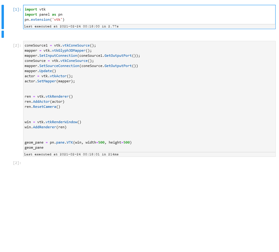 vtkGlyph3DMapper on Panel + JupyterLab gives javascript error, blank ...
