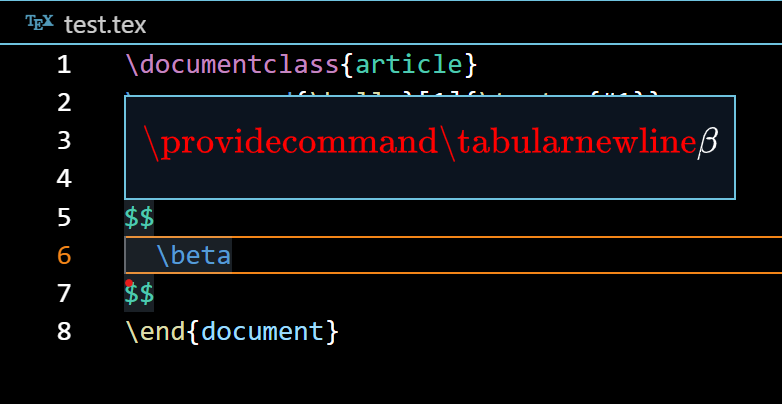 Equation Preview Mangled By Newcommand That Is Not Used · Issue 1796 · James Yulatex Workshop