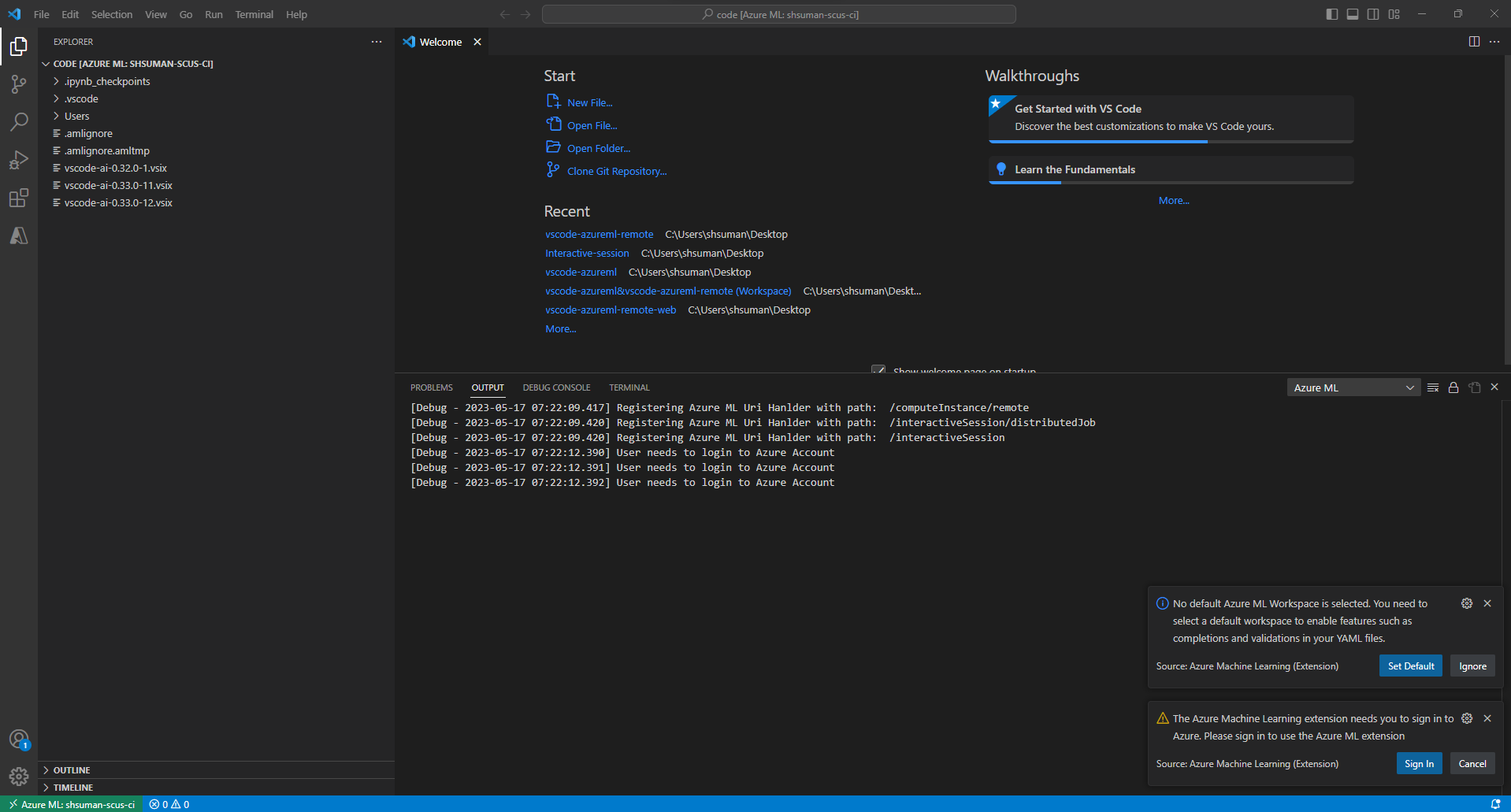 Investigate Different Scenarios For Azure Login To Remote Window · Issue 2041 · Microsoft