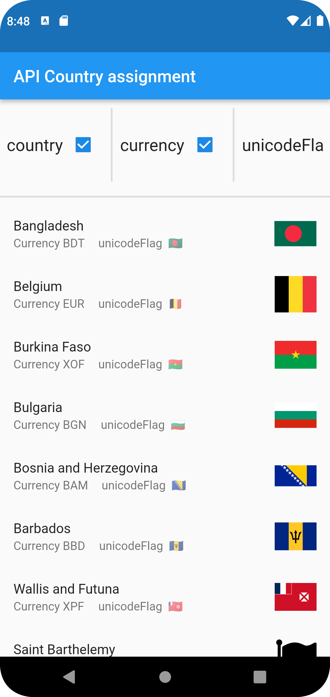 GitHub - mzmq/assessment_countries