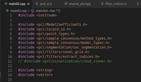 C++ IntelliSense works fine except for PCL (Point Cloud Library ...