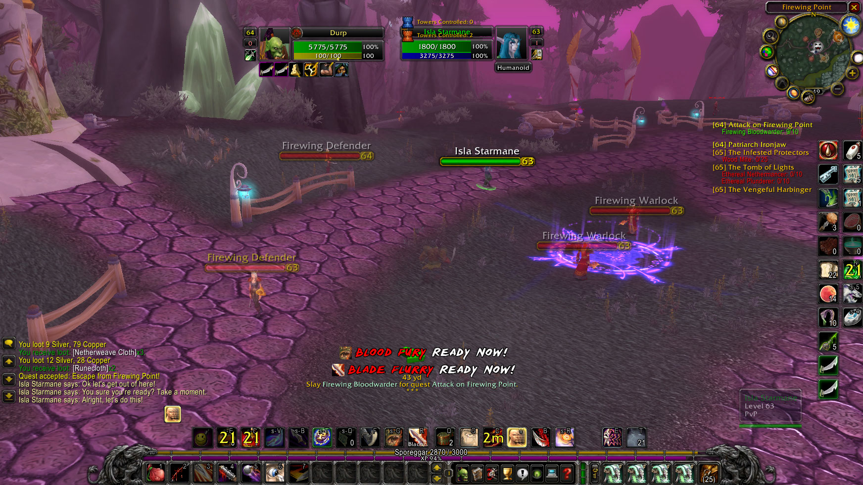 [Quest] Escape from Firewing Point! · Issue #994 · SunwellWoW/Sunwell ...