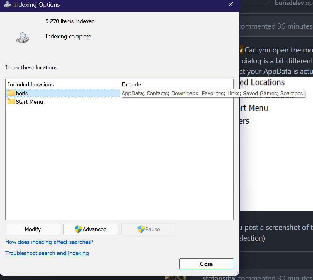 [PowerToys Run] Show me folders which are ignored in settings · Issue ...