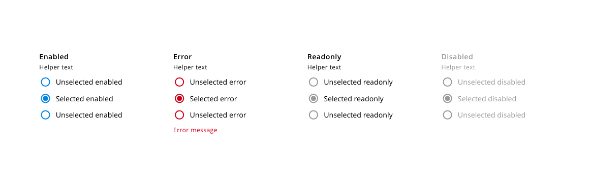[Radio-group] Component documentation · Issue #674 · dxc-technology/halstack-style-guide · GitHub