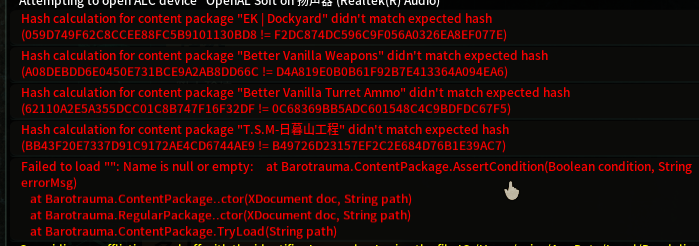 Some mods hash calculation did not match expected hash · Issue #8874 ...