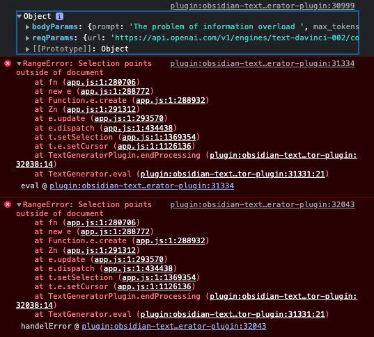 Error since update · Issue #25 · nhaouari/obsidian-textgenerator-plugin ...