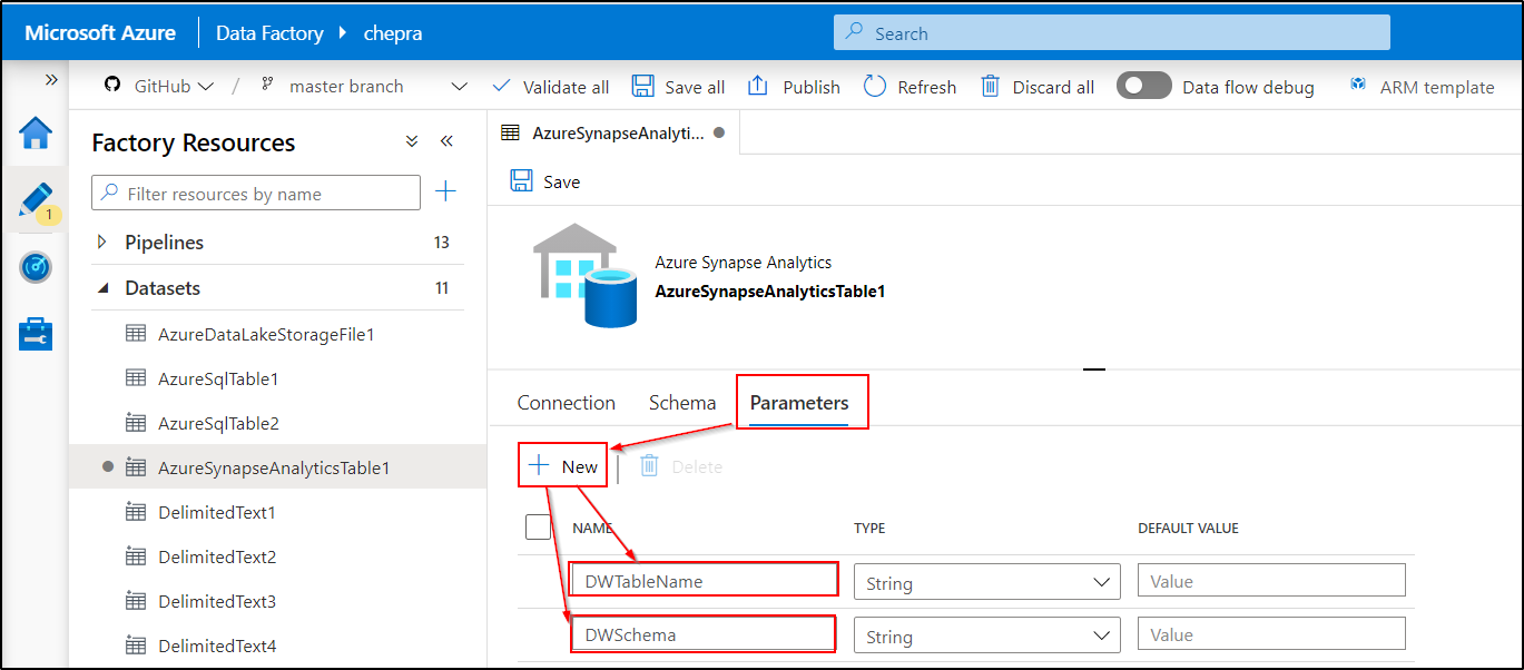Where is the Parameter tab? · Issue #67893 · MicrosoftDocs/azure-docs ...