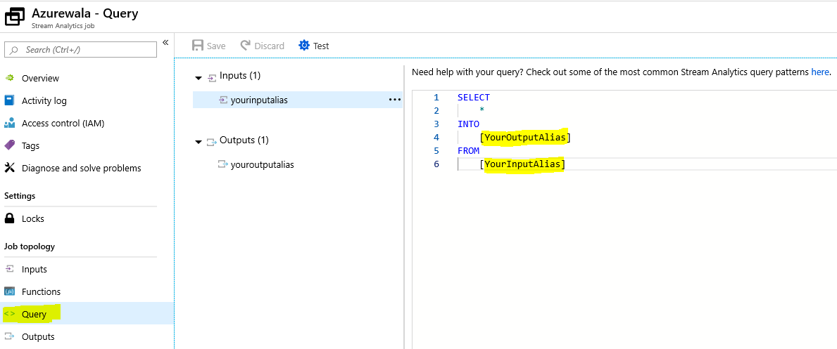 Unclear explanation for Stream Analytics job query · Issue #31509 ...