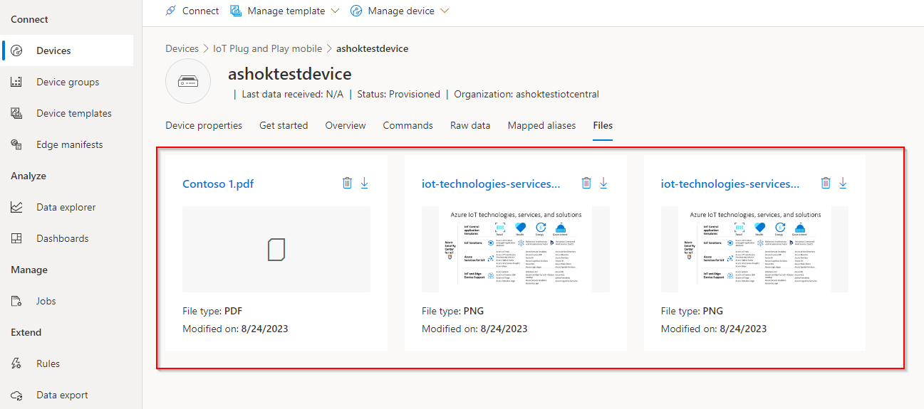IOT Central Device Files page is not showing folders · Issue #114095 · MicrosoftDocs/azure-docs ...