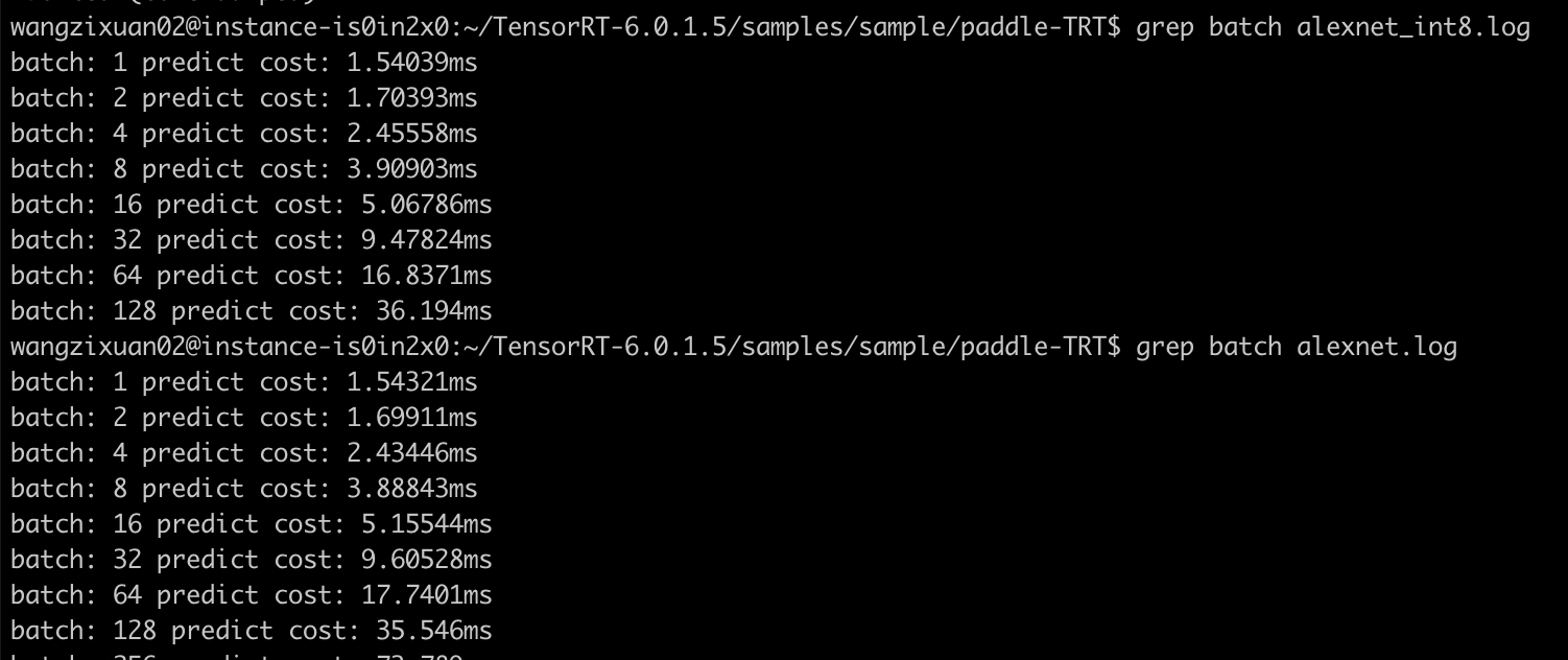使用paddle trt int8性能与fp32性能无差异 · Issue #28016 · PaddlePaddle/Paddle · GitHub