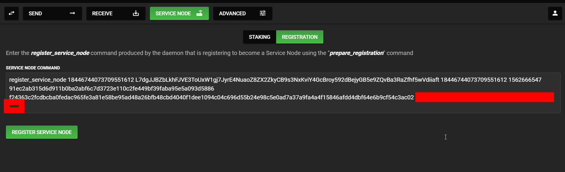 TRIM field - Service Node Command · Issue #89 · oxen-io/oxen-electron-gui-wallet · GitHub
