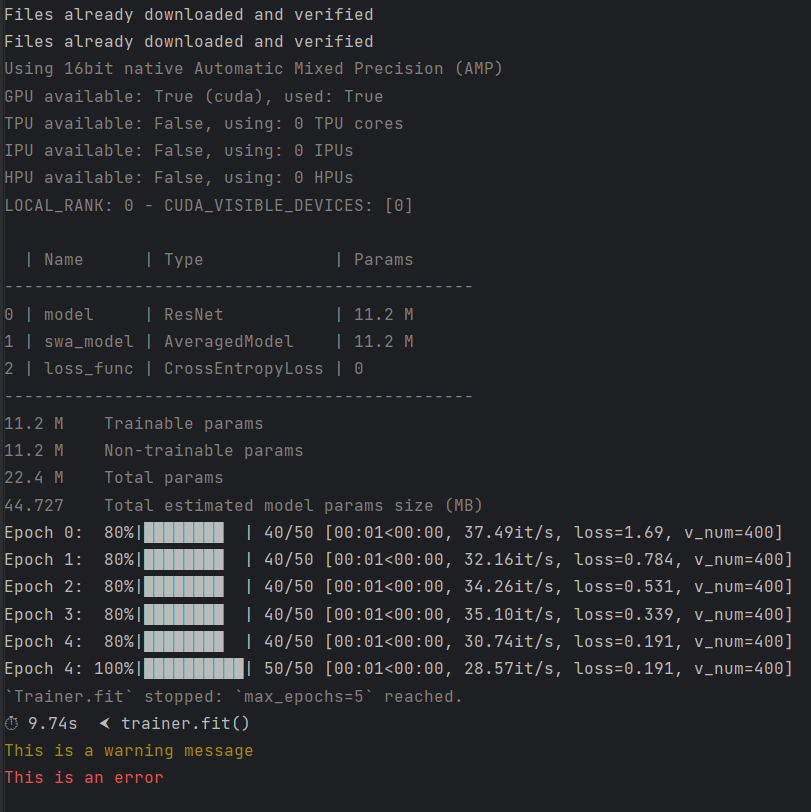 Make INFO-level logs not red in PyCharm · Issue #16081 · Lightning-AI ...