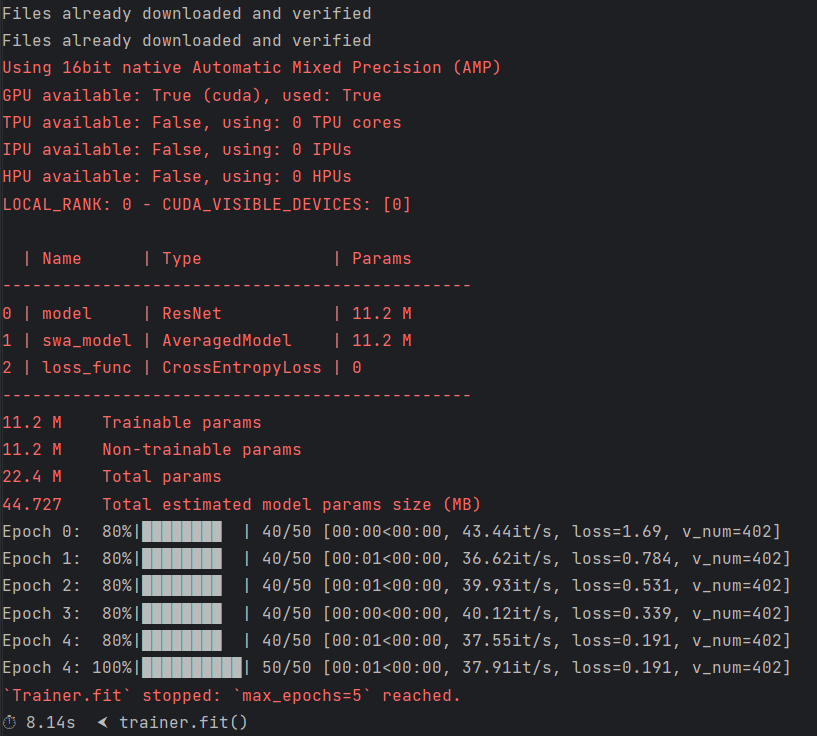 Make INFO-level logs not red in PyCharm · Issue #16081 · Lightning-AI/pytorch-lightning · GitHub