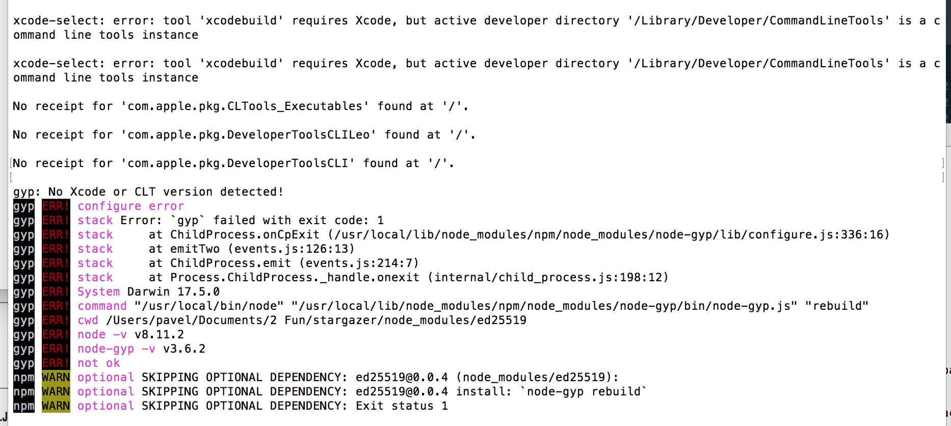 macOS High Sierra 10.13.6 - TypeError: angular.module(...).info is not ...