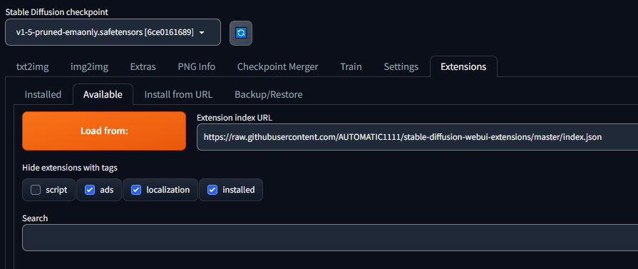 [Feature Request]: New Extension index URL · Issue #11895 · AUTOMATIC1111/stable-diffusion-webui ...