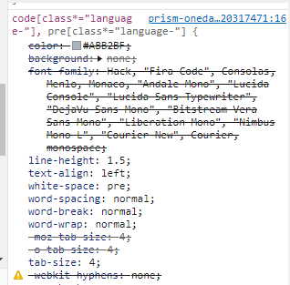 【错误反馈】插件 Code Syntax Block 的 CSS 被大量覆盖 · Issue #201 · solstice23/argon-theme · GitHub