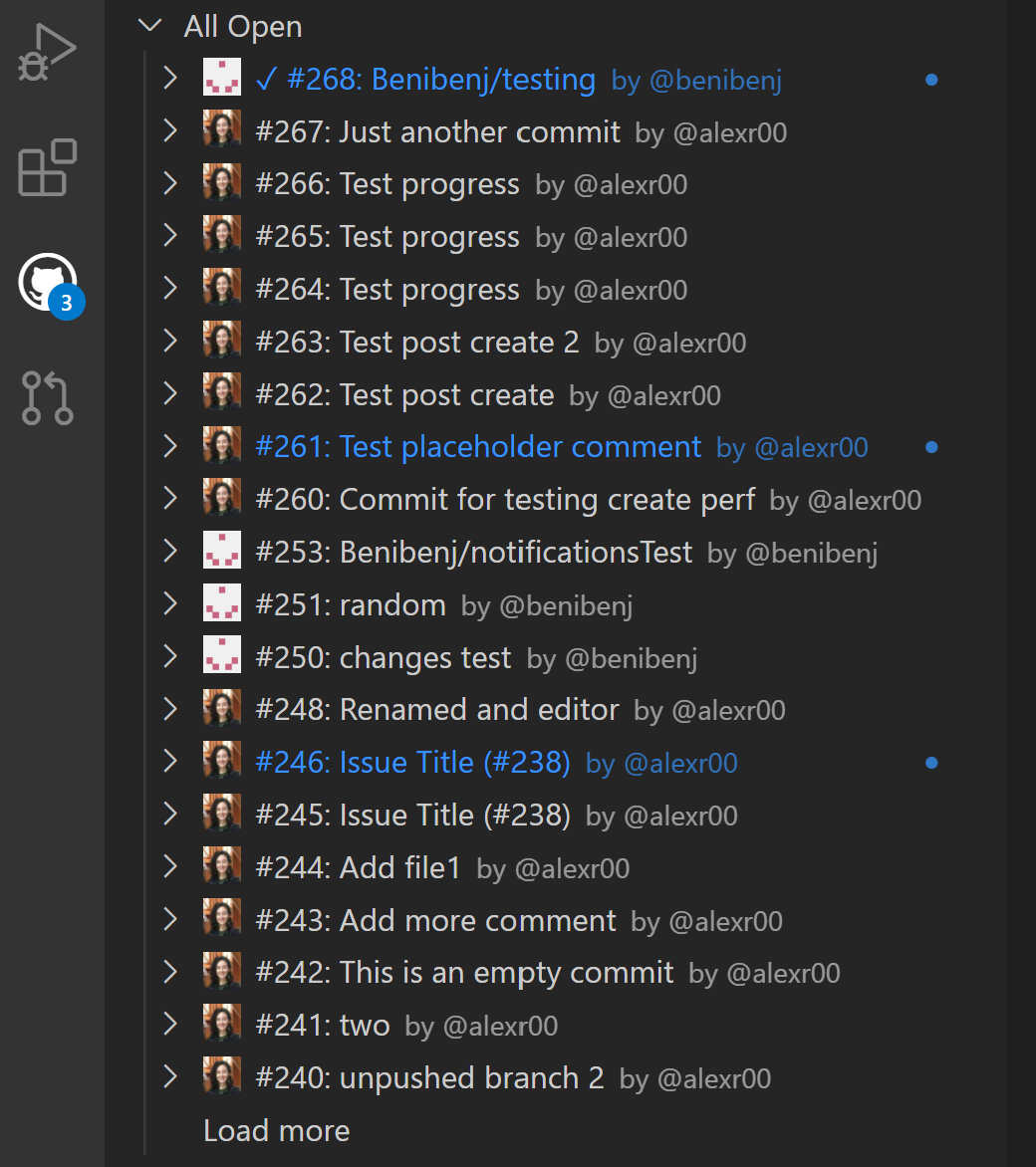 Github Notifications Ux · Issue 3814 · Microsoftvscode Pull Request Github · Github 