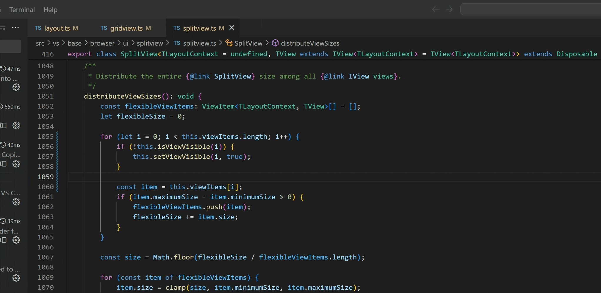 Quick diff decorations not rendering at all or rendering the wrong state · Issue #194115 ...
