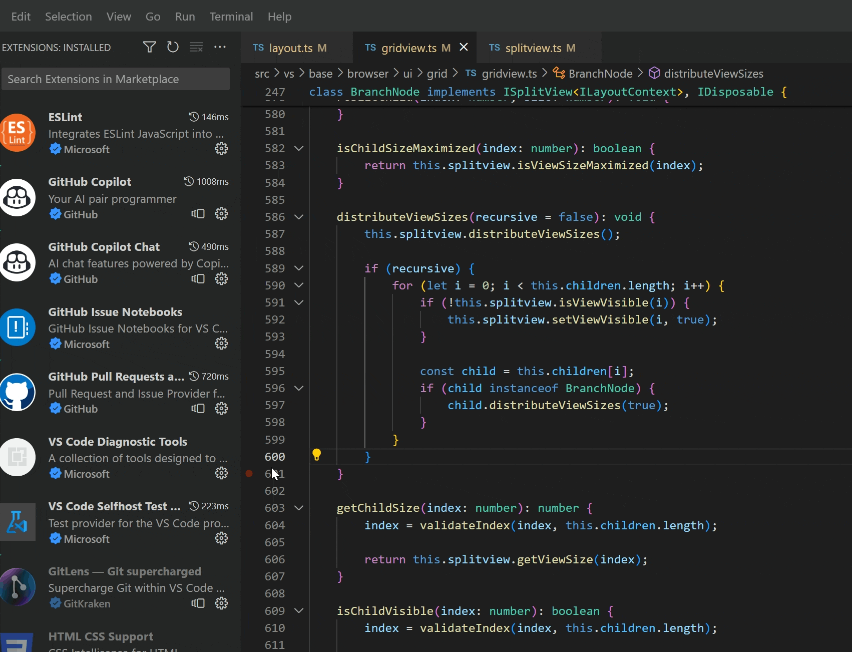 Quick diff decorations not rendering at all or rendering the wrong state · Issue #194115 ...