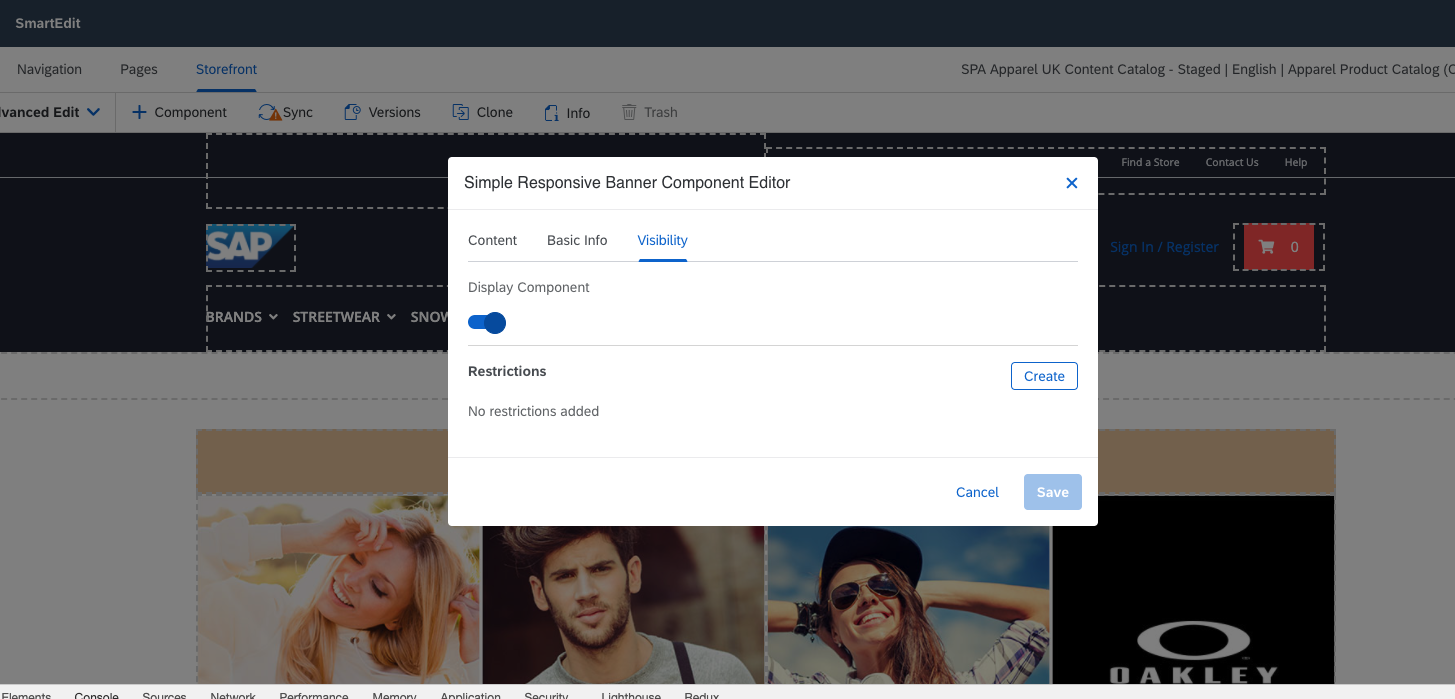 In smartedit: Page is not auto-rendered after making a component visible · Issue #10153 · SAP ...