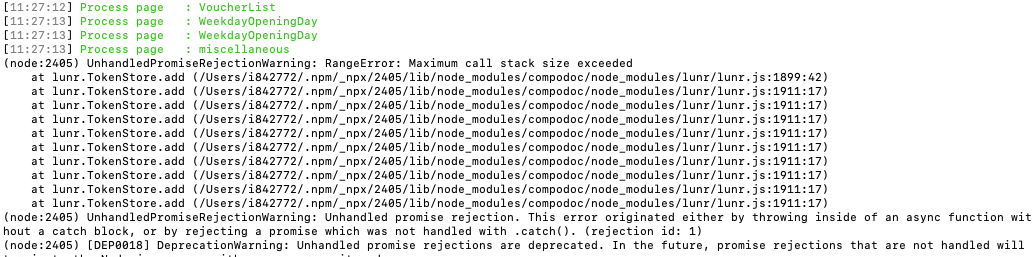 Add Compodoc Into Packagejson · Issue 1229 · Sapspartacus · Github